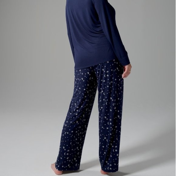 Soma | Intimates & Sleepwear | Nwt Soma Cool Nights Long Sleeve Pj Set ...